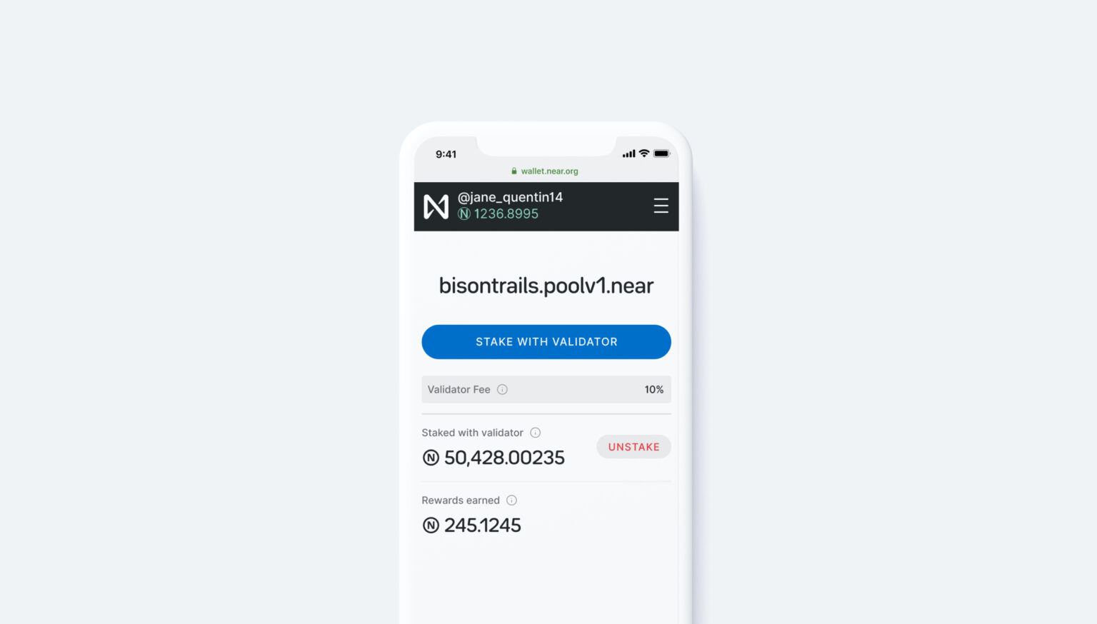 NEAR Wallet Update: Staking and Withdrawing Tokens – NEAR Protocol