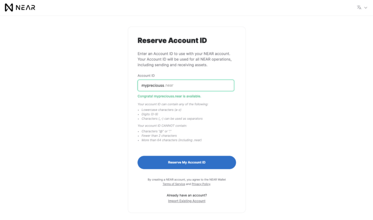 How to Use the NEAR Wallet – NEAR Protocol