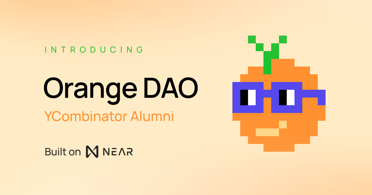 Orange DAO Selects NEAR Foundation as Web3 Startup Partner – NEAR Protocol